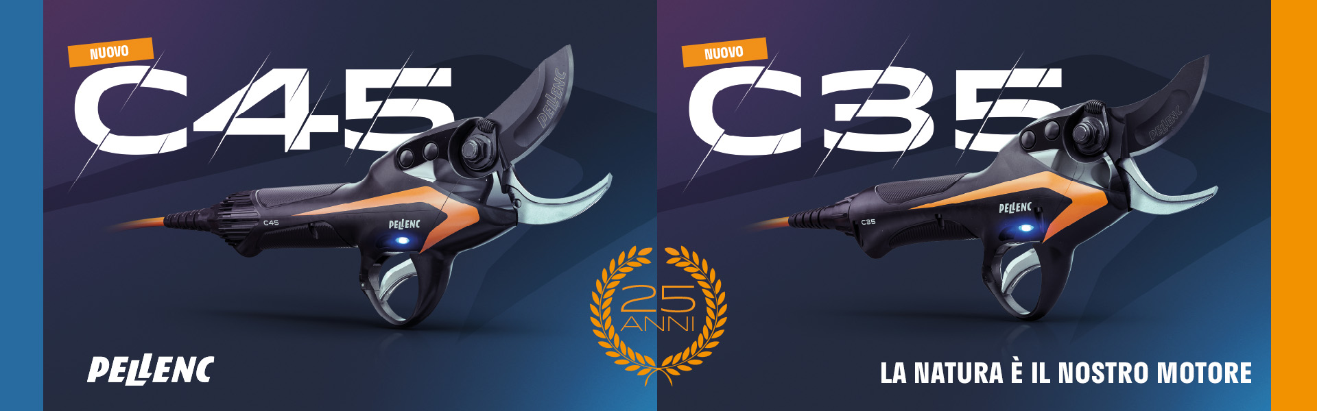 Forbici C35/C45 AGRI - Pellenc Italia